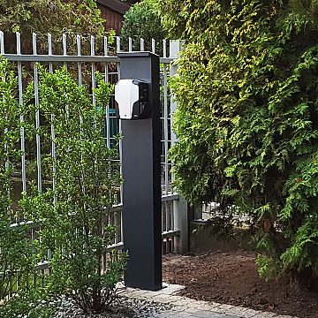 Wallbox Stellplatz Im Freien